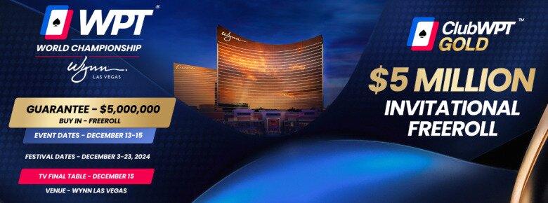 WPT World Championship at Wynn Features $5M Freeroll