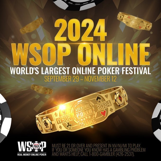 WSOP Online to Offer US Bracelet Series September to November