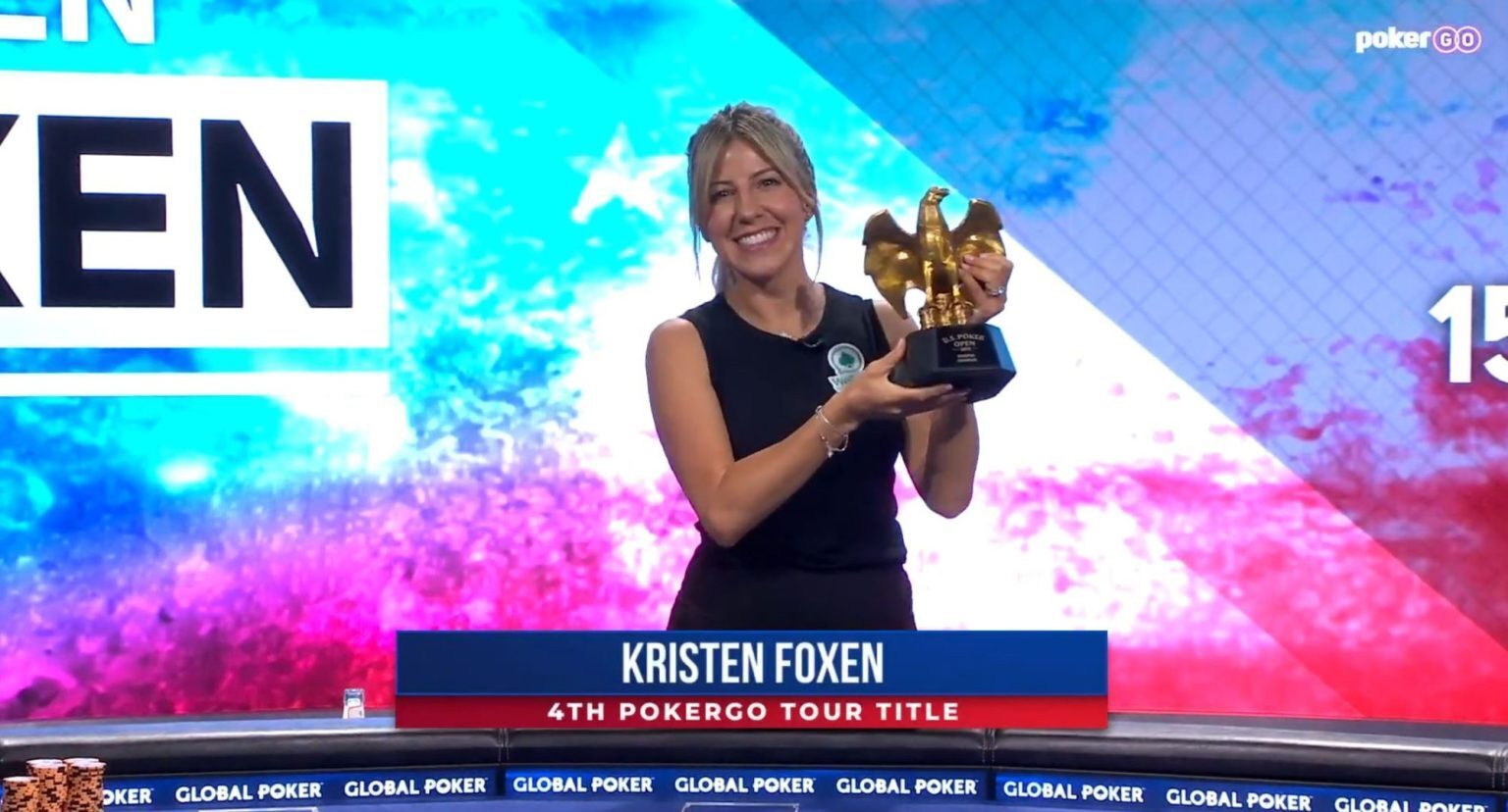Kristen Foxen Wins US Poker Open Kickoff